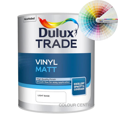 Dulux Trade Vinyl Matt Tinted Colour 1L Dulux Trade Vinyl Matt Tinted Colour 1L