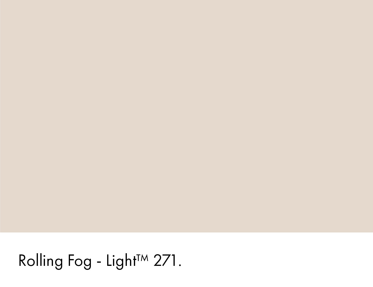 Little Greene Rolling Fog Light 271